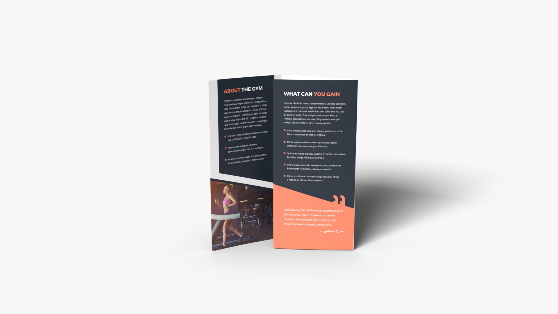 Folded Leaflet 3D Model - TurboSquid 1511518