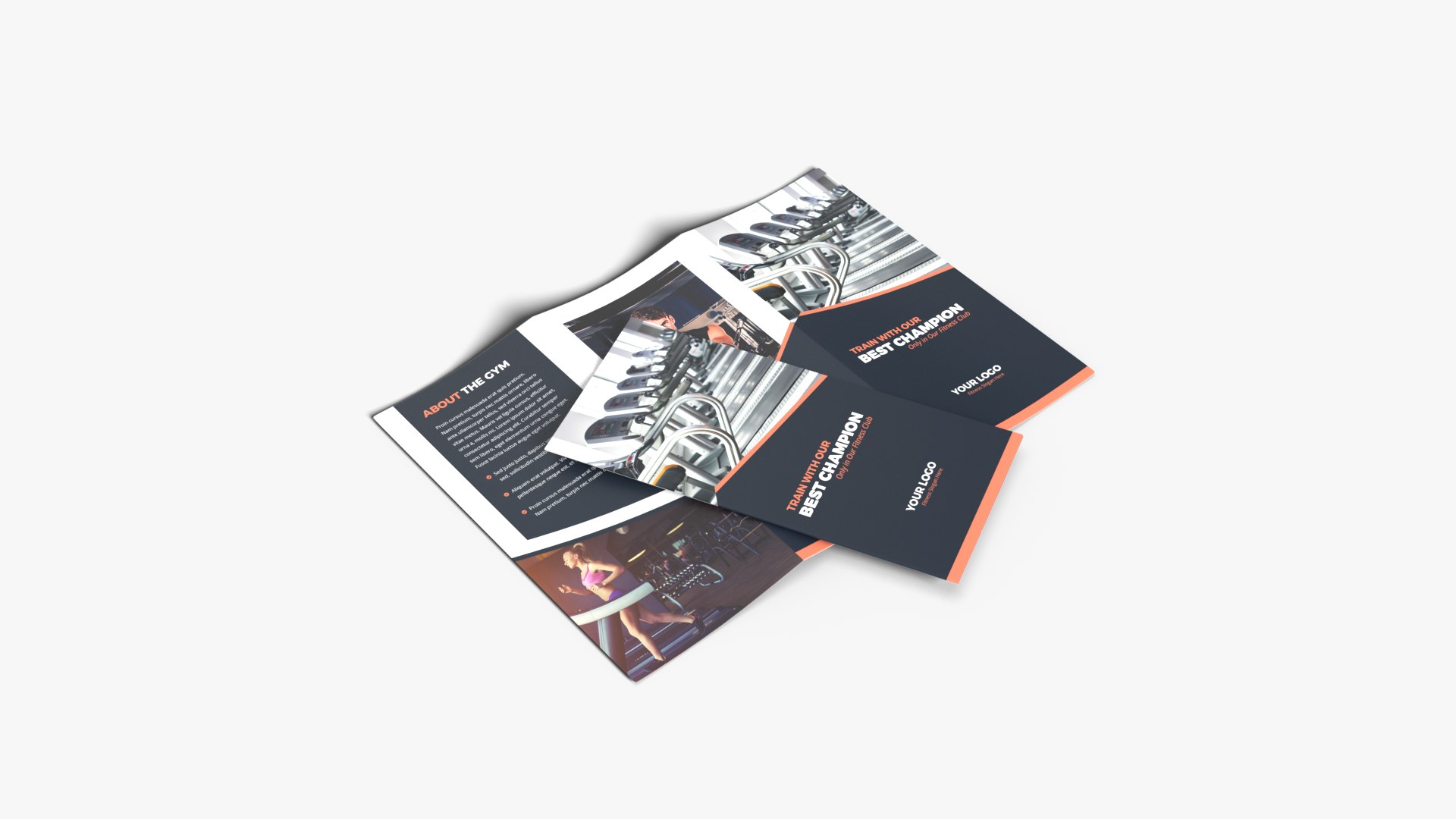 Folded Leaflet 3D Model - TurboSquid 1511518