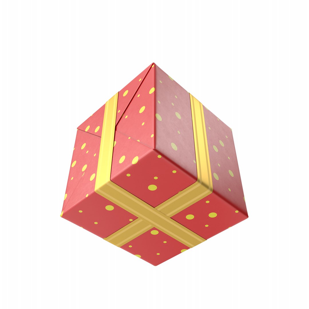 3D Gift Box model - TurboSquid 1846830
