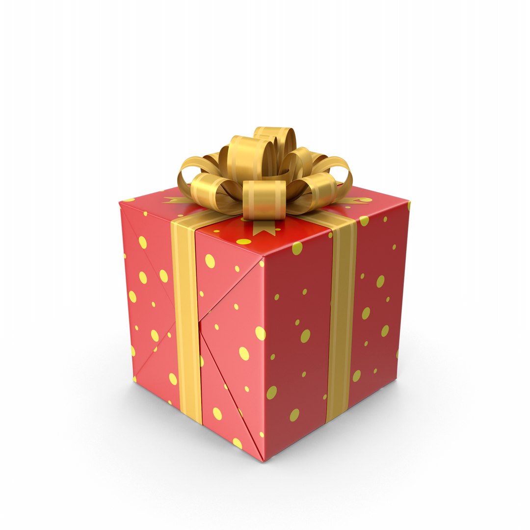 3D Gift Box model - TurboSquid 1846830