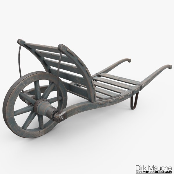 push cart 3d fbx
