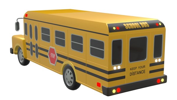 modelo 3d autobús escolar - TurboSquid 2133830