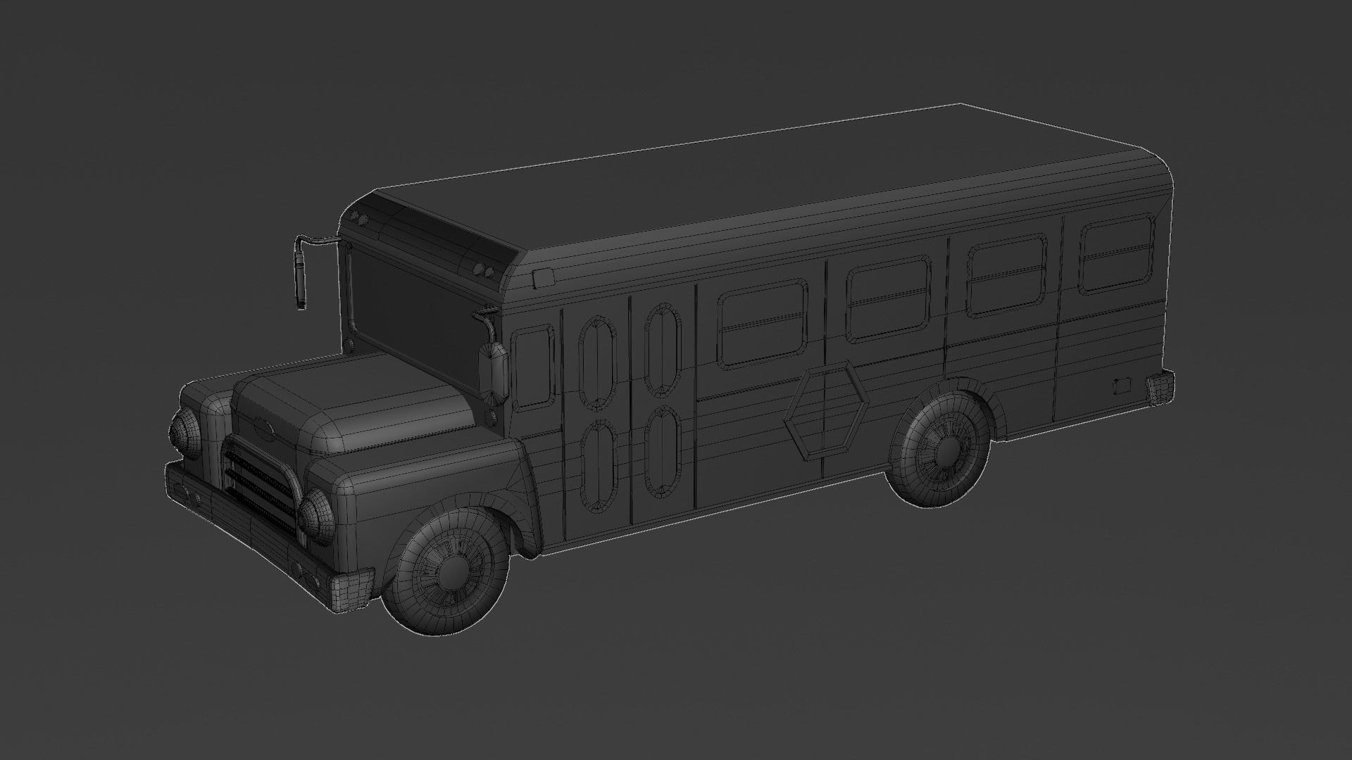 School Bus 3D Model - TurboSquid 2133830