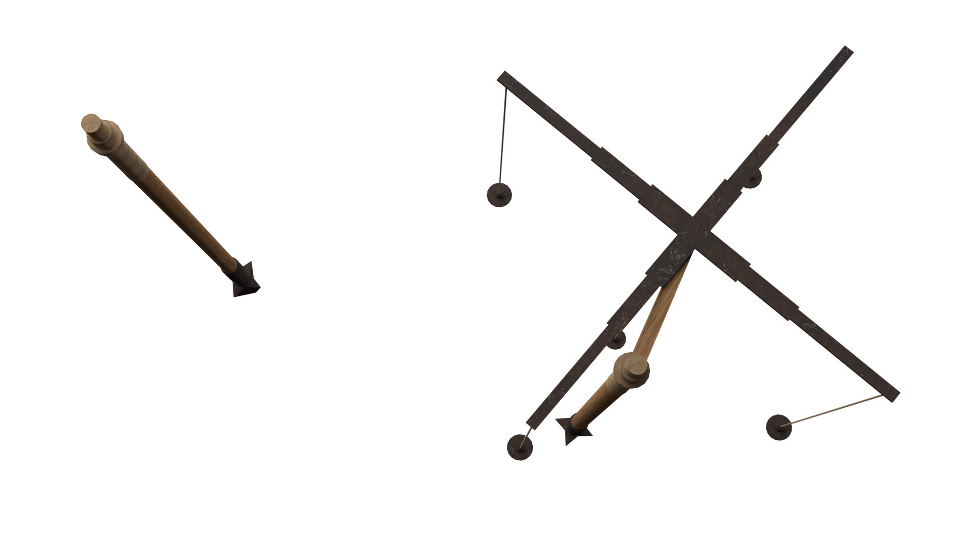 Roman Surveying Tool 3D Model - TurboSquid 2249155