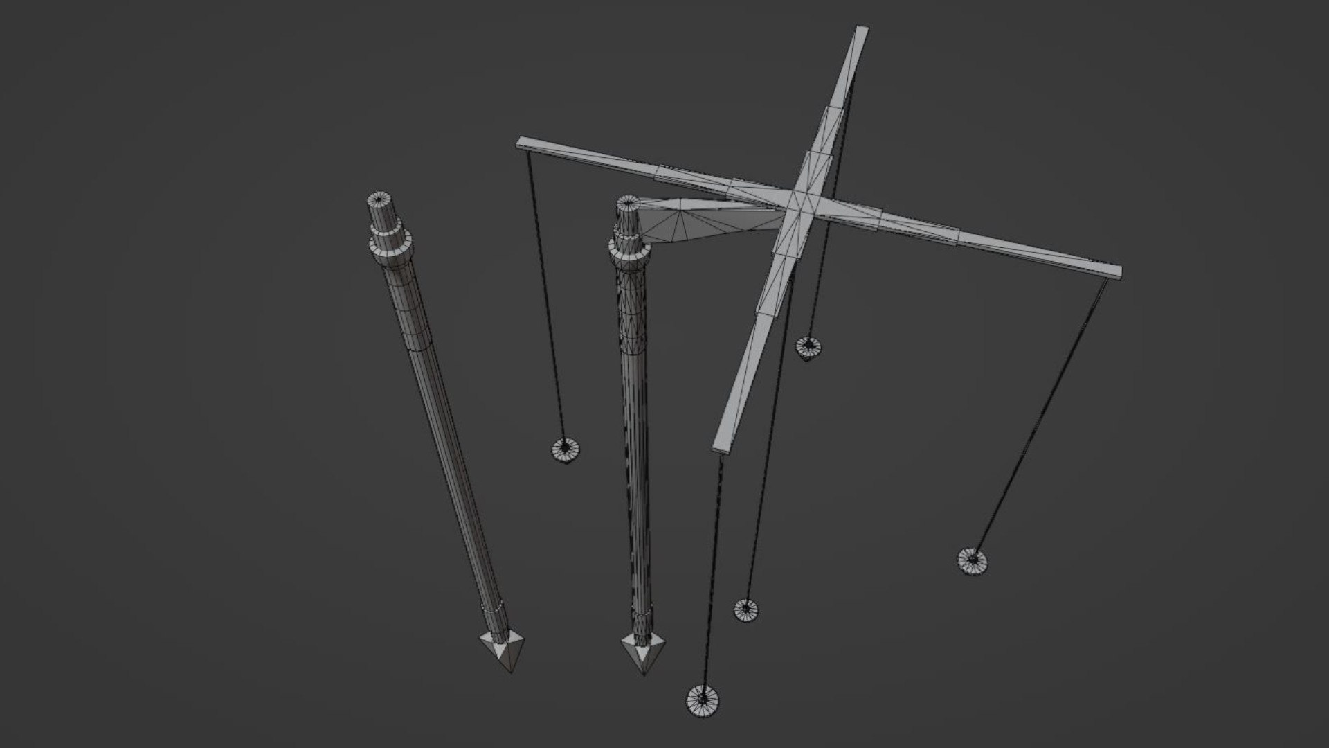 Roman Surveying Tool 3D Model - TurboSquid 2249155
