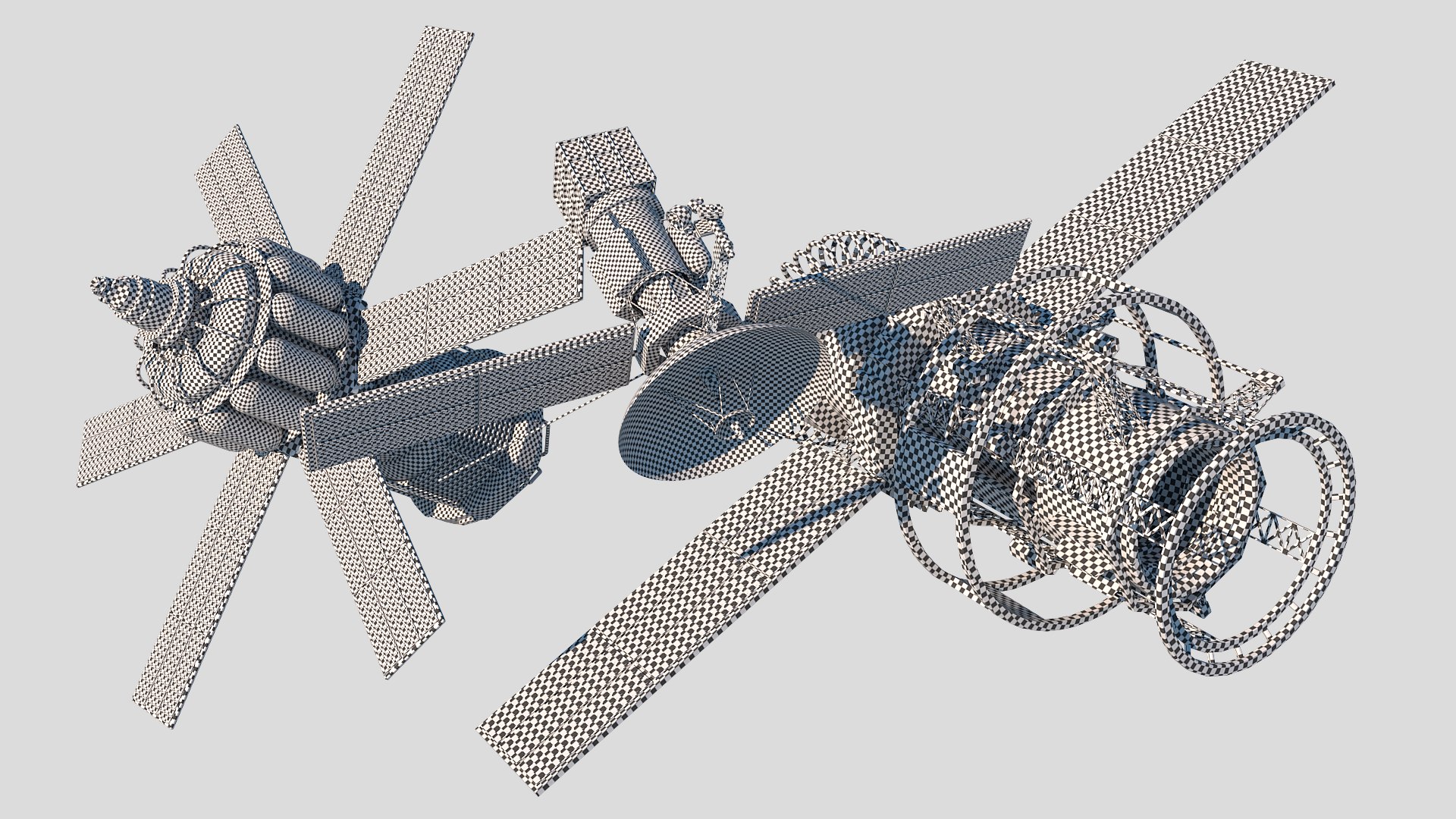 Satellite 3D Model - TurboSquid 1442437