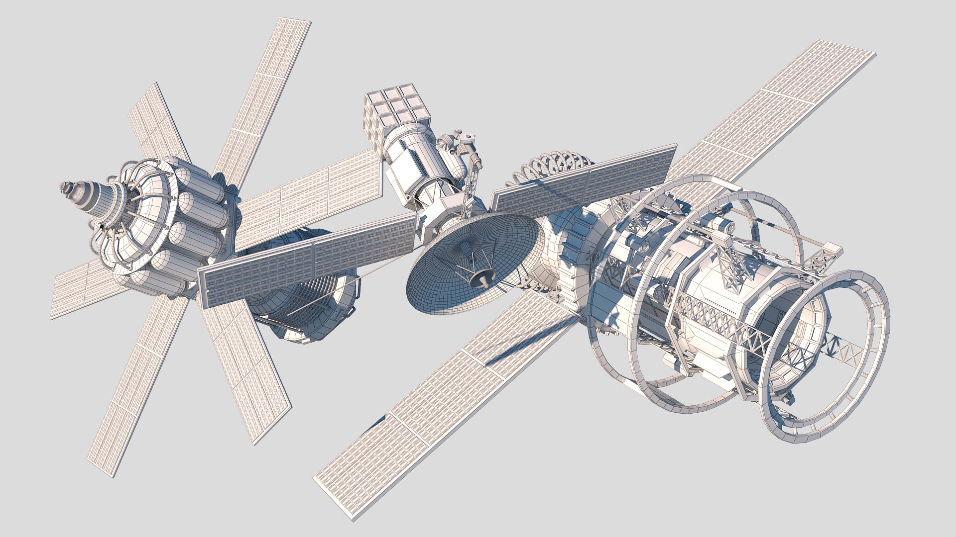 Satellite 3D Model - TurboSquid 1442437