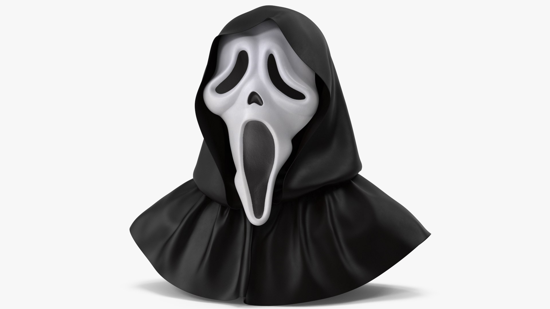 Ghostface Mask Scream With Hood 2 Model - TurboSquid 2249962