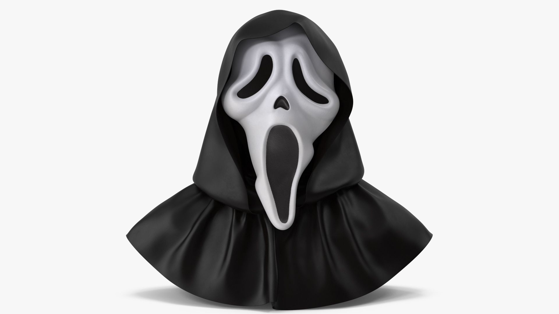 Ghostface Mask Scream With Hood 2 Model - TurboSquid 2249962