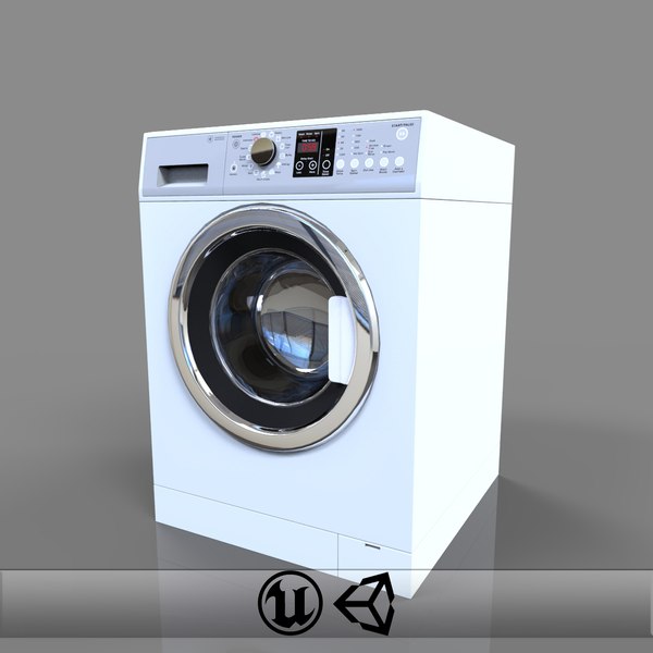 Washing Machine 3D Models for Download | TurboSquid
