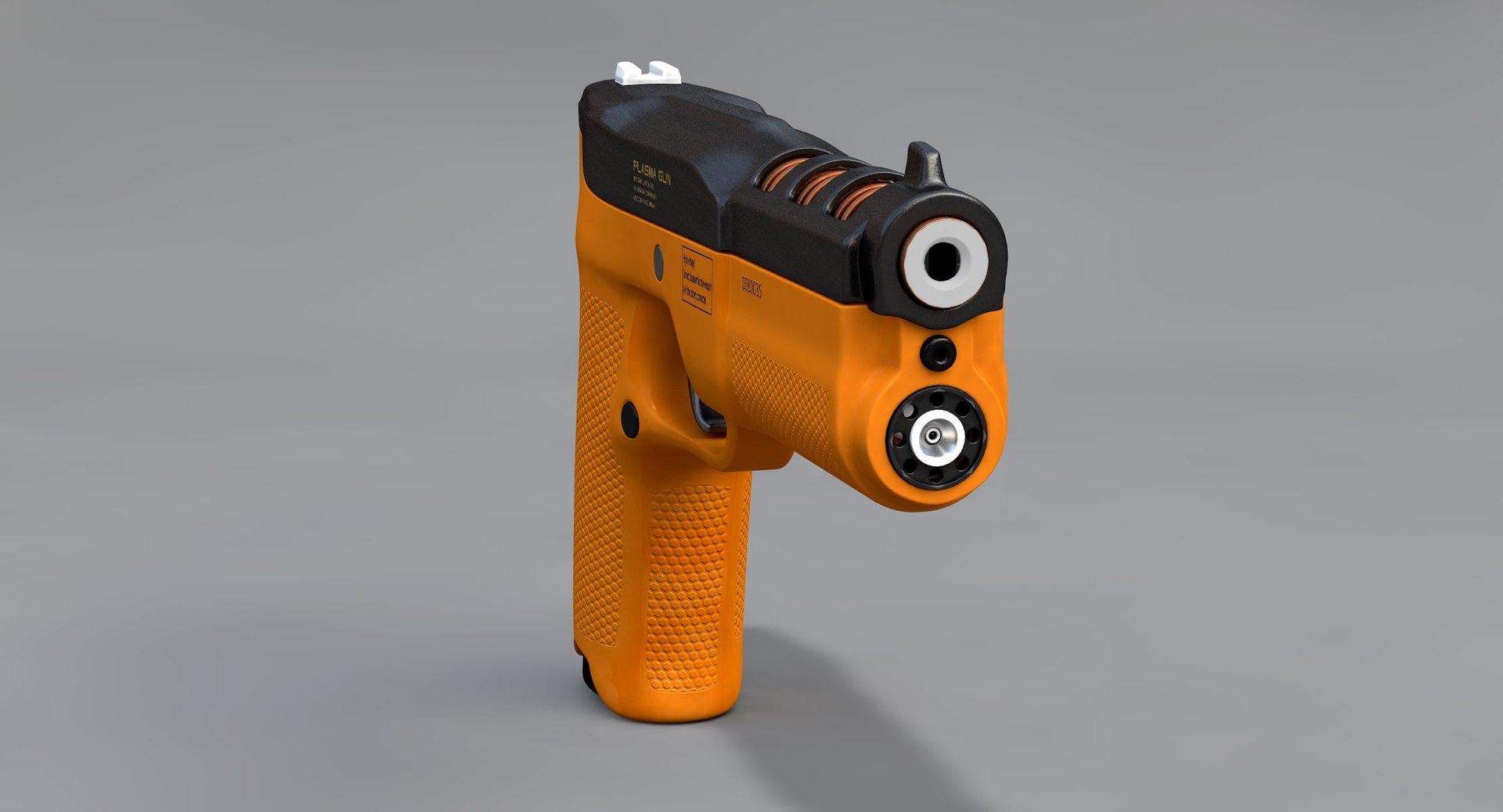 3D Plasma Pistol - - TurboSquid 1283638