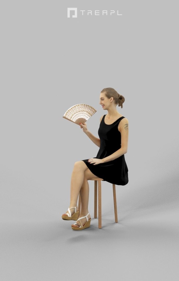 3D Andrea Female Caucasian Model - TurboSquid 1350045