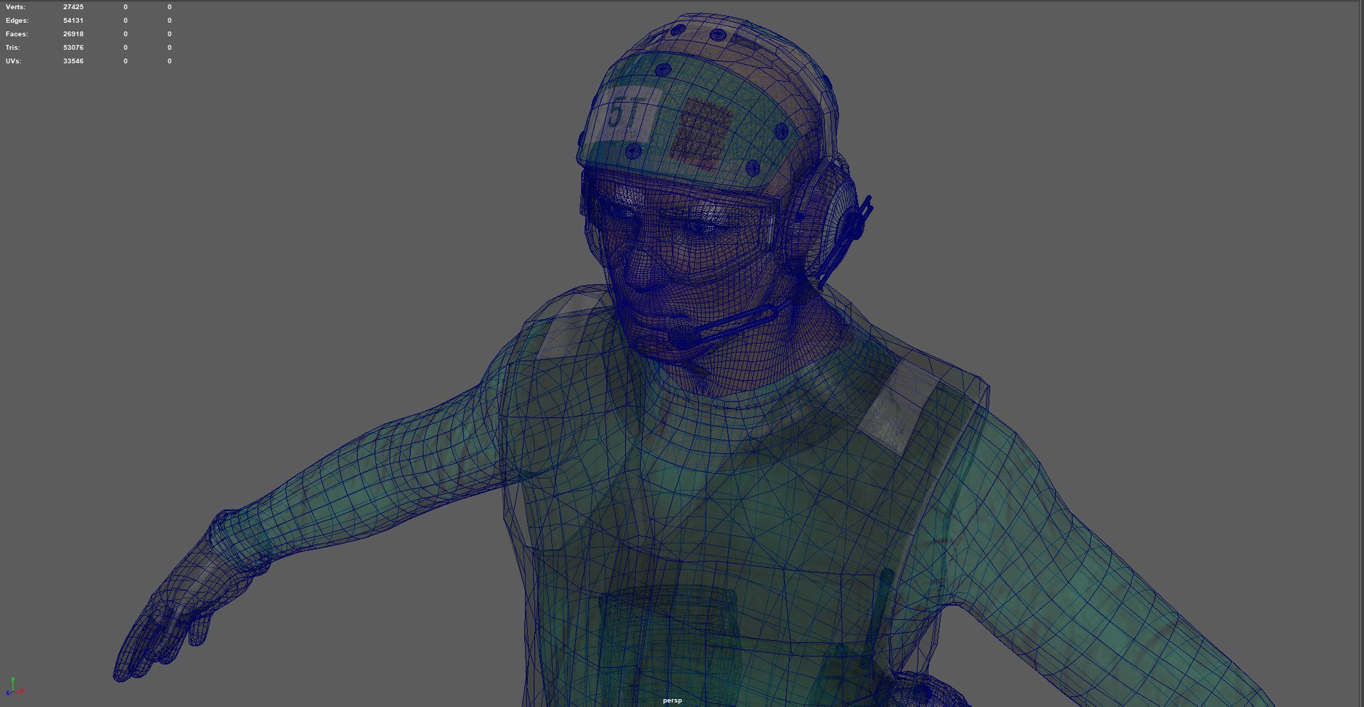 US NAVY Flight Deck Crew Green Model - TurboSquid 1778059