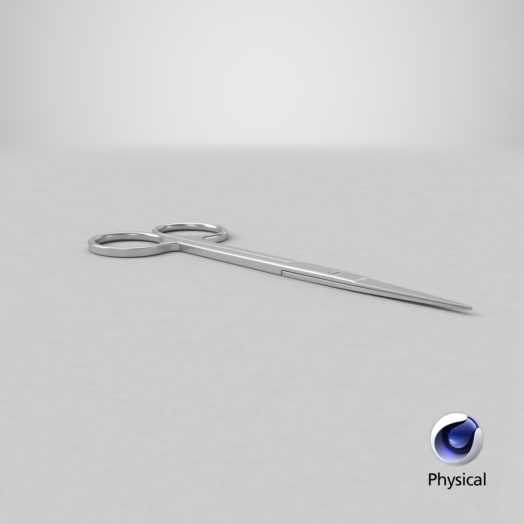 3D Model Medical Scissor - TurboSquid 1339019