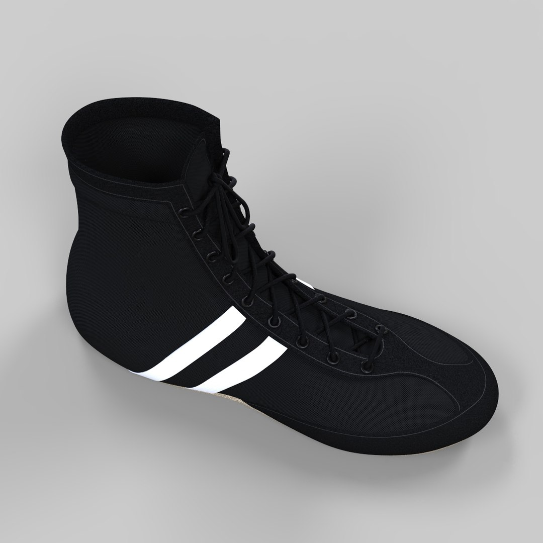 3d Boxing Lightweight Shoes Model