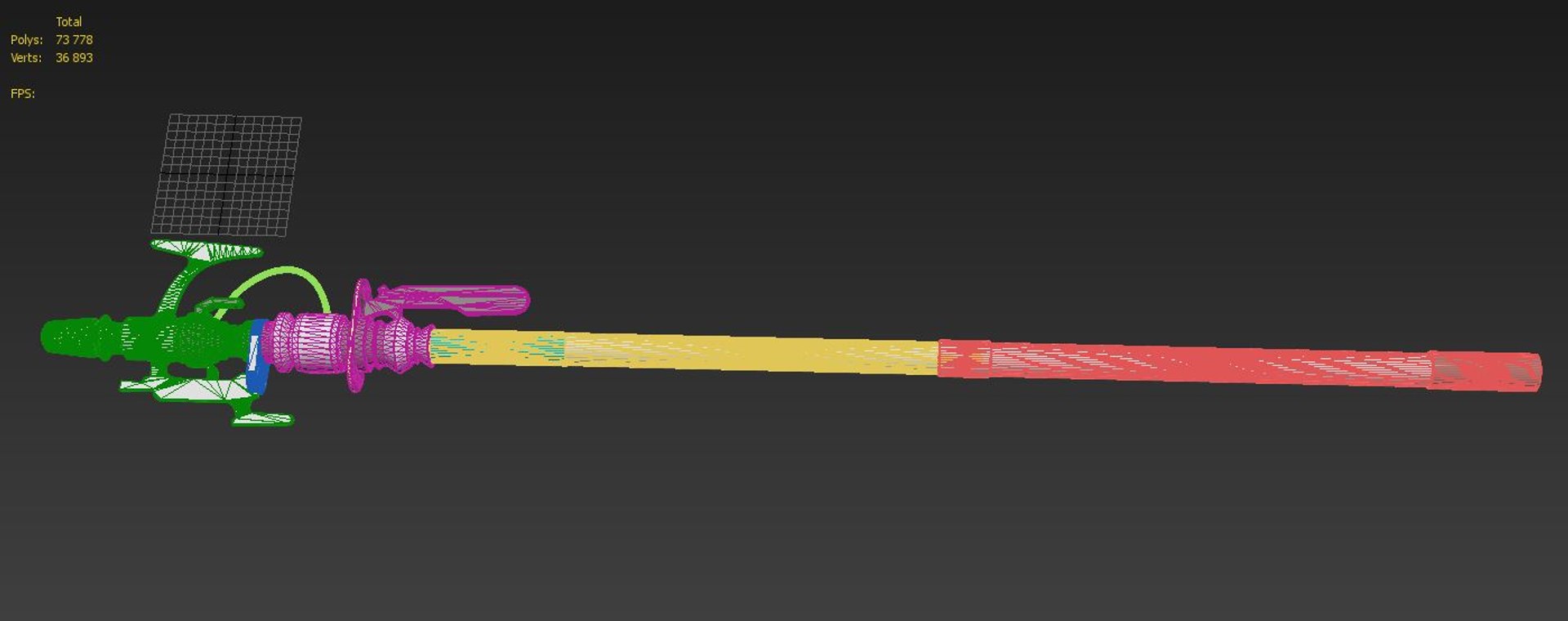 3D arknights purestream cosplay - TurboSquid 1610218