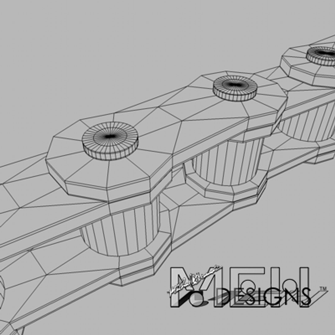 3d Chain Link Model