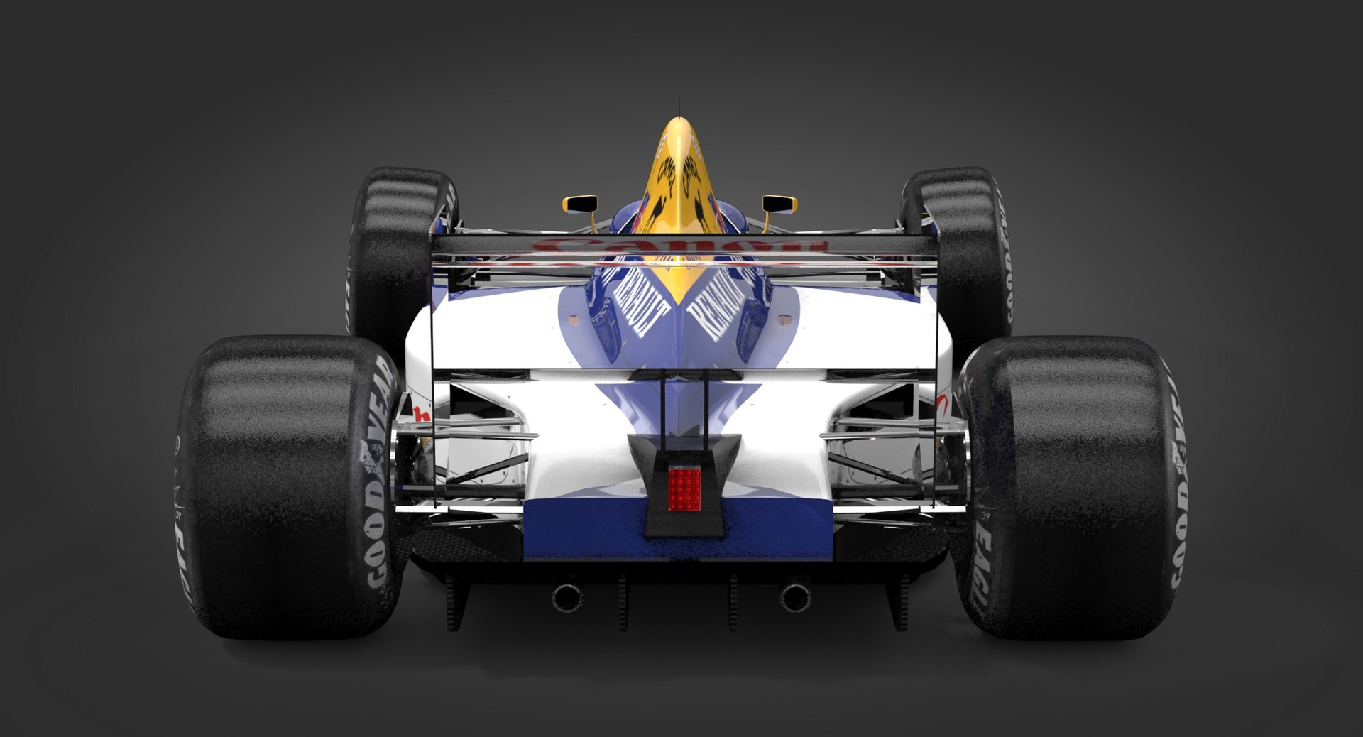 3d Model Williams Fw14b Formula 1