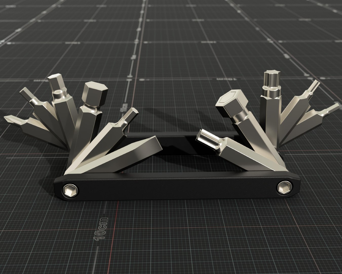 Multi-Tool 11 Pcs 3D Model - TurboSquid 2161364