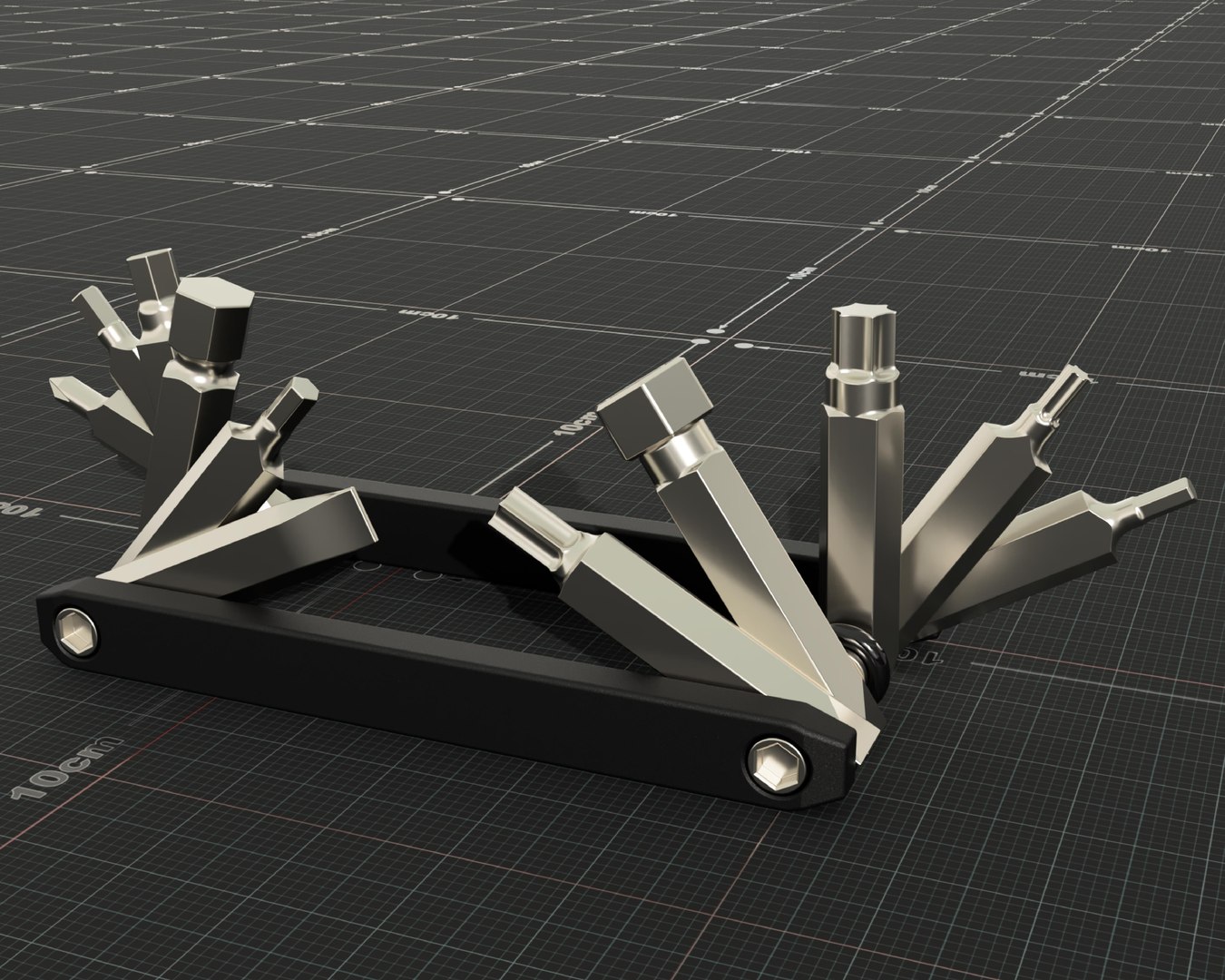 Multi-Tool 11 Pcs 3D Model - TurboSquid 2161364