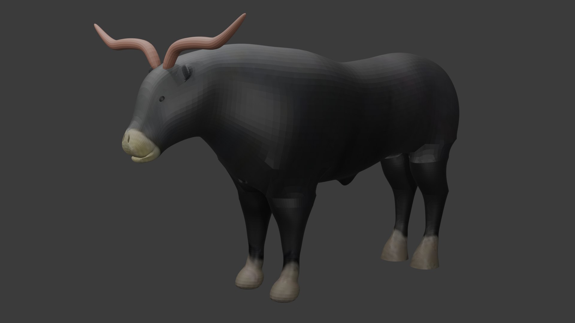 Bull 3D Model 3D - TurboSquid 2366936