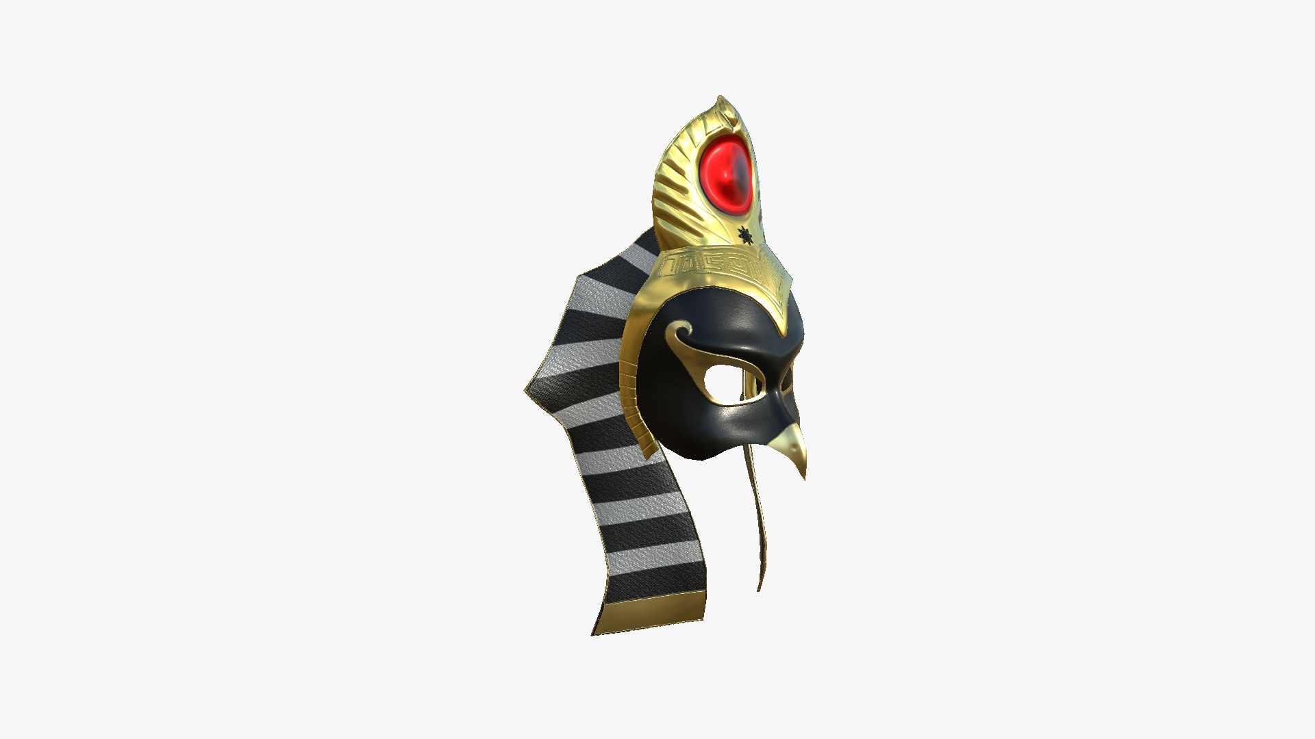 Ra Mask A03 - Egyptian Gods Character Clothing 3D Model - TurboSquid ...