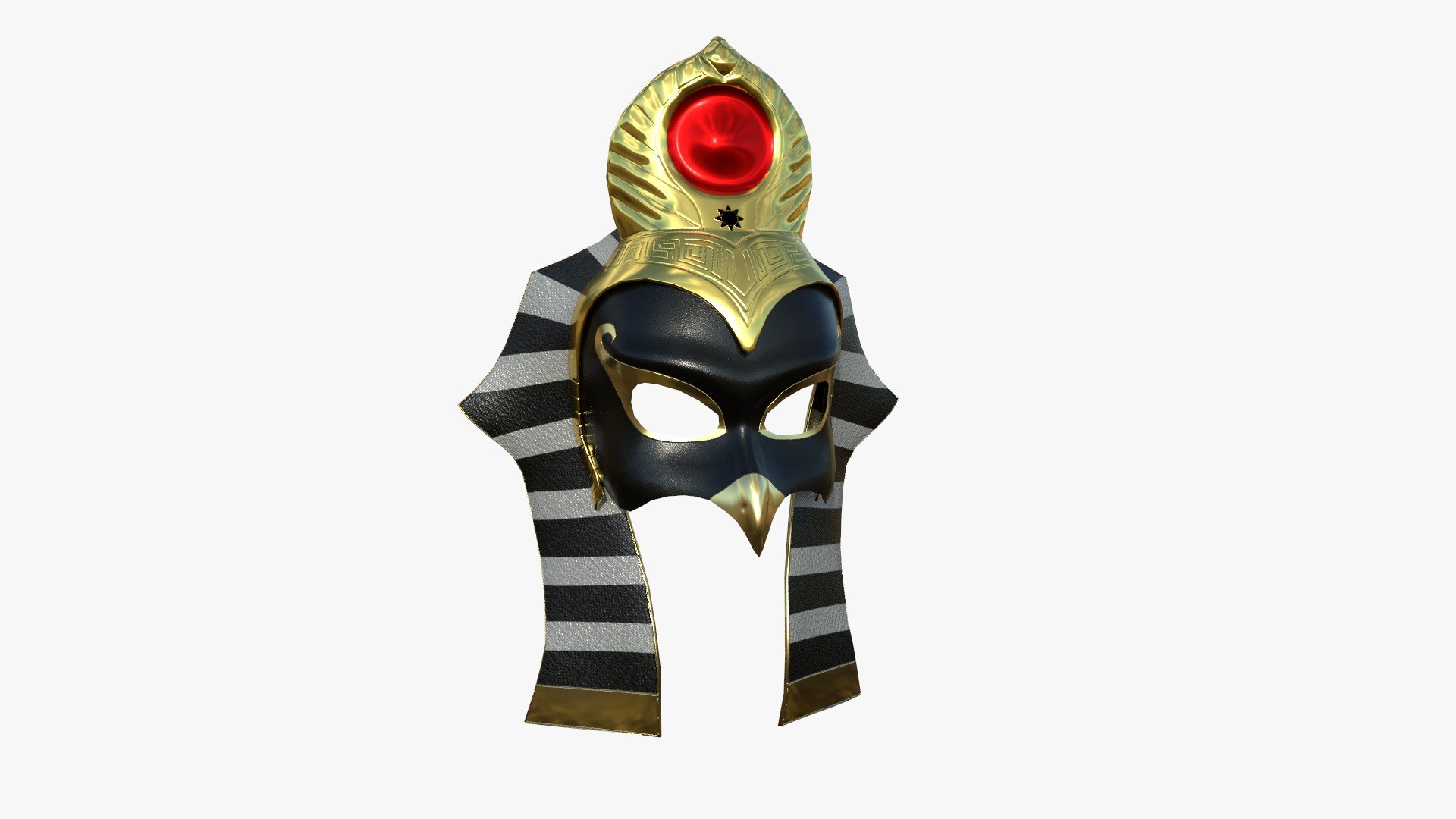 Ra Mask A03 - Egyptian Gods Character Clothing 3D Model - TurboSquid ...