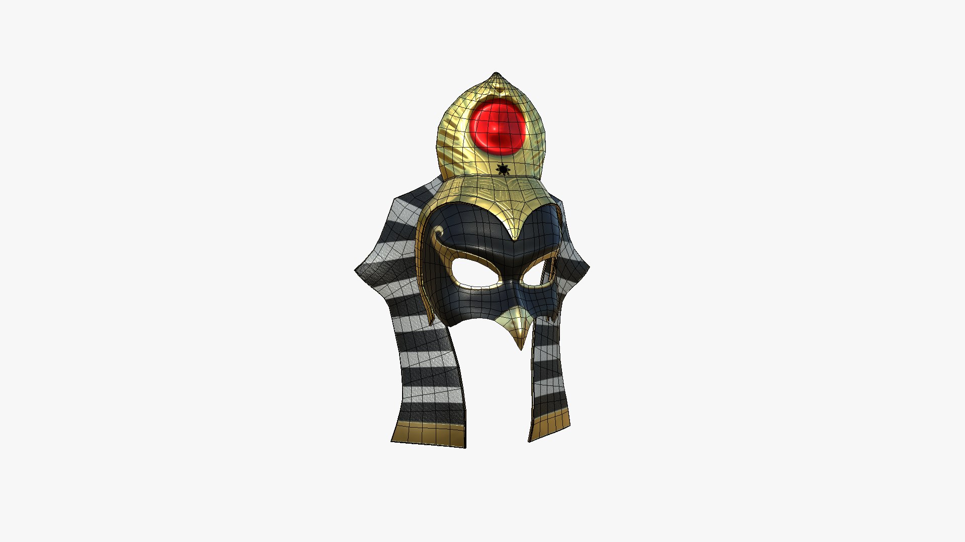 Ra Mask A03 - Egyptian Gods Character Clothing 3D Model - TurboSquid ...