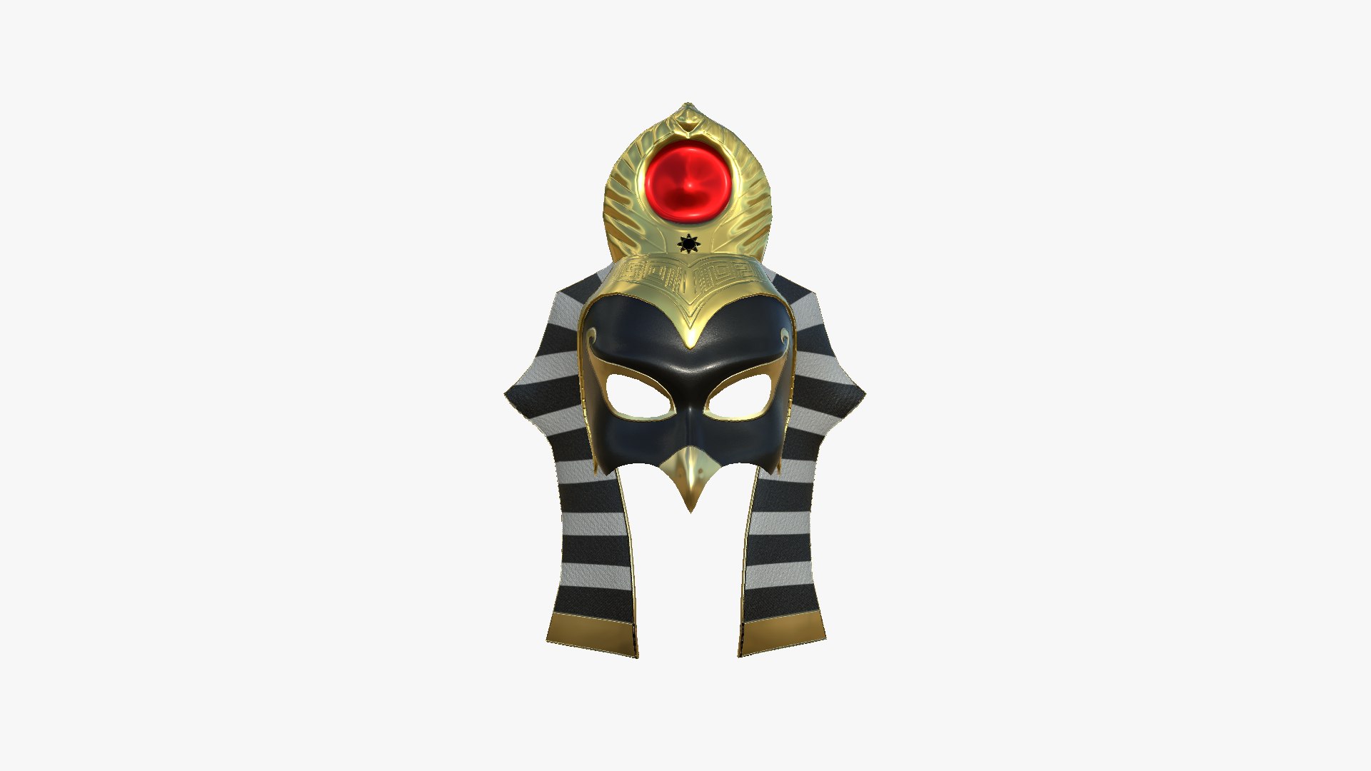 Ra Mask A03 - Egyptian Gods Character Clothing 3D Model - TurboSquid ...