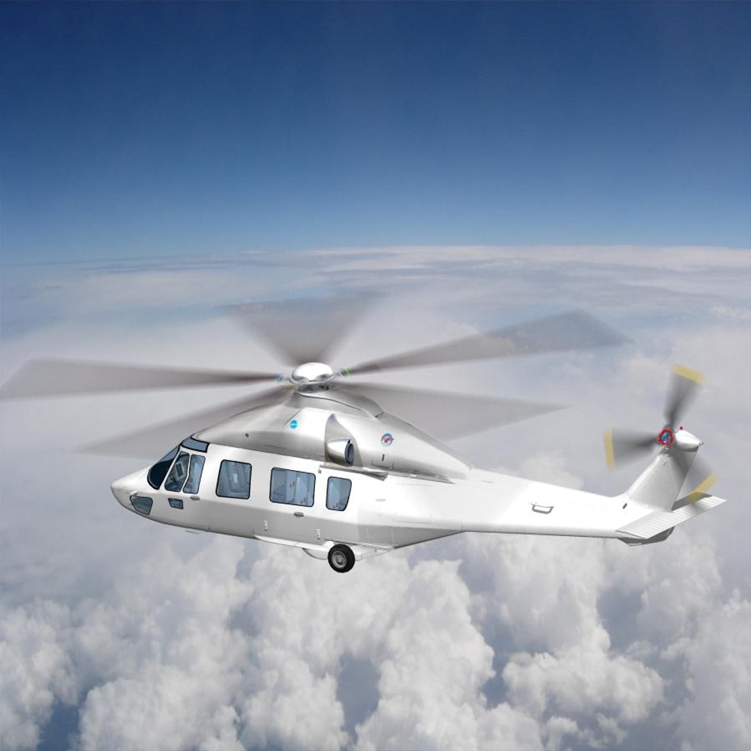 Eurocopter Helicopter Ec-175 3d Model