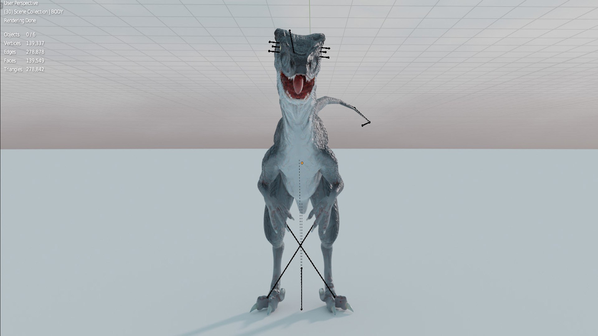 Fantasy Velociraptor Model 3D model - TurboSquid 2119431