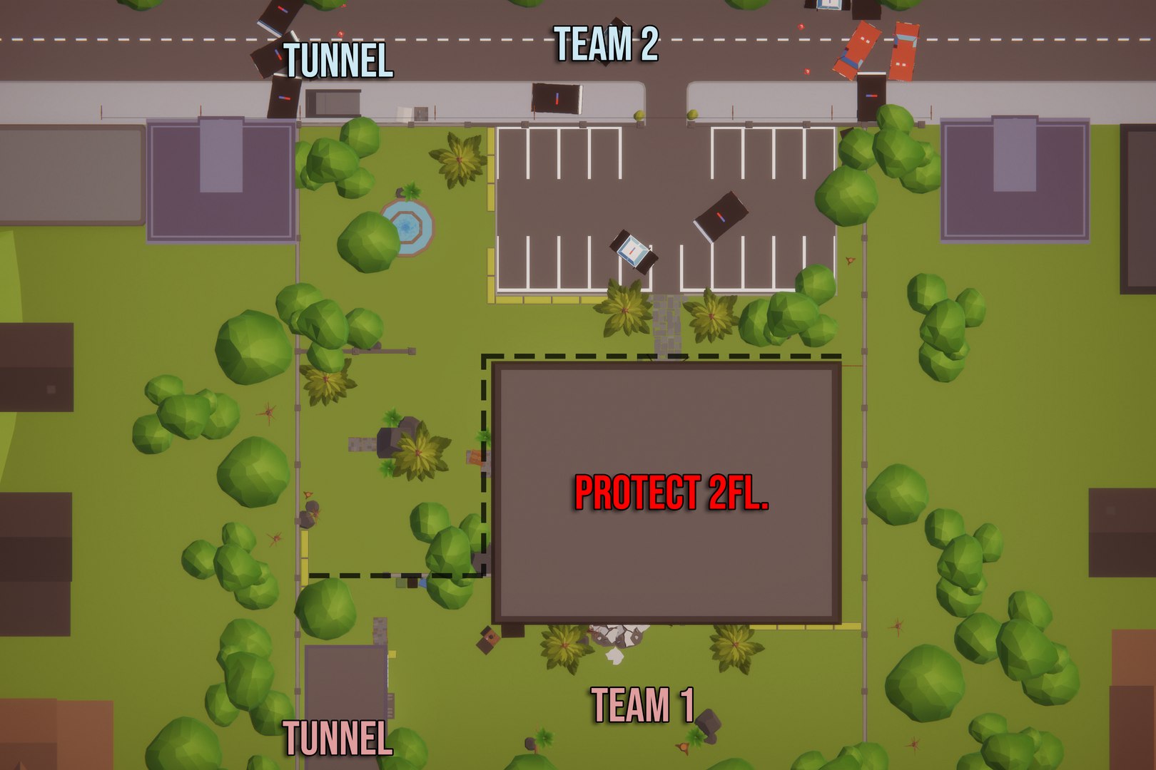 3D Low Poly FPS Map Vol3 Shooter Office Interior Map For Unity ...