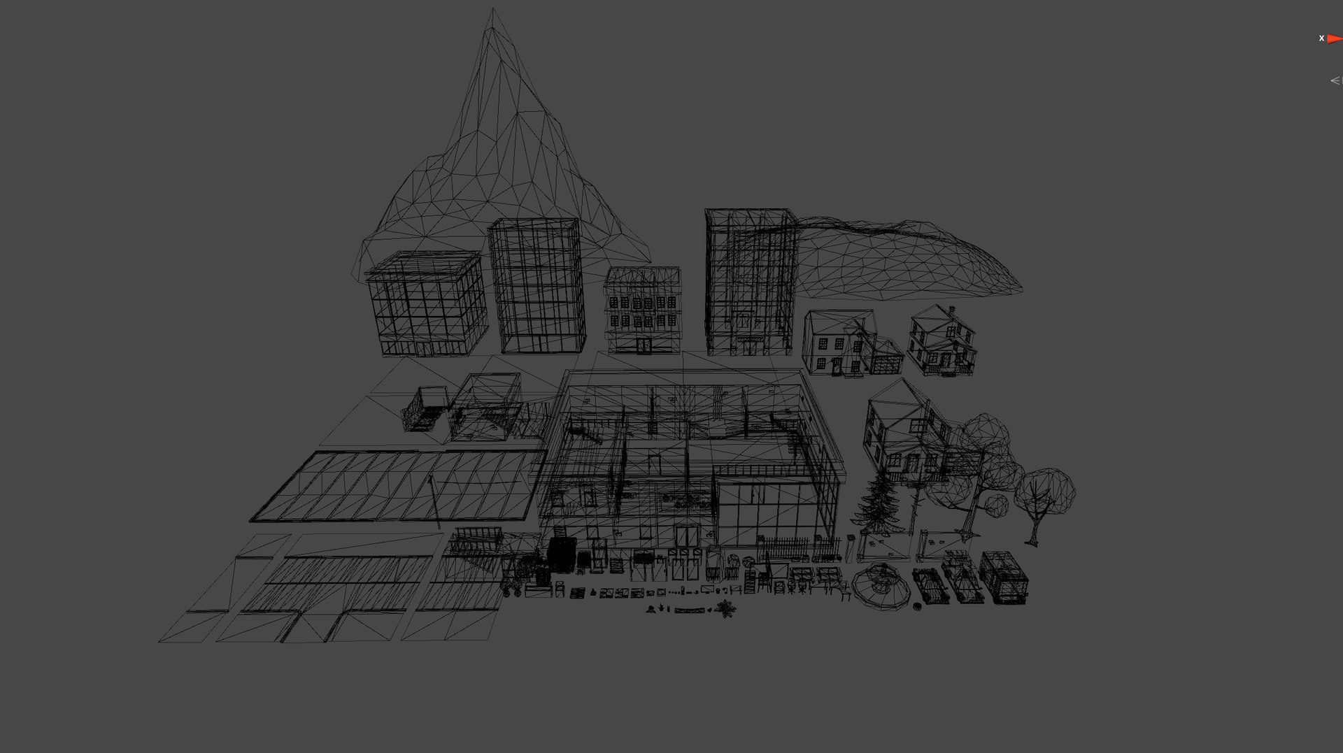 3D Low Poly FPS Map Vol3 Shooter Office Interior Map For Unity ...