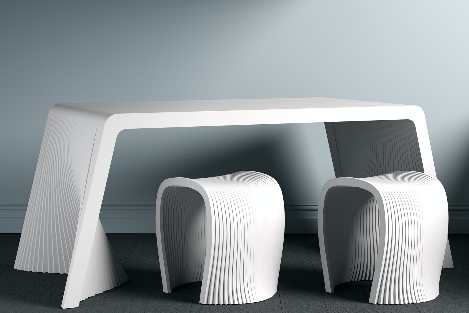 Parametric Dining Table 02 3D Model - TurboSquid 2293119