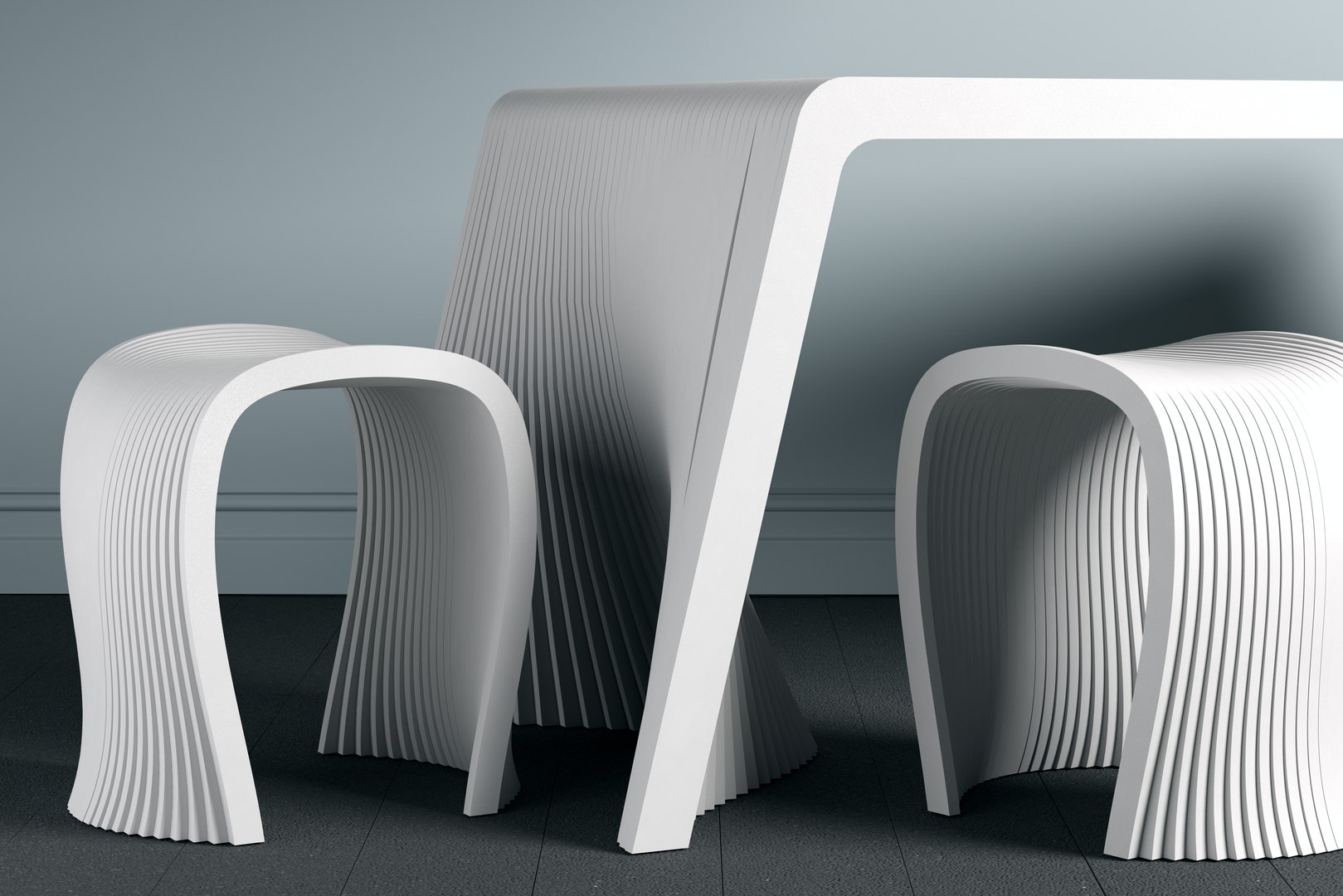 Parametric Dining Table 02 3D Model - TurboSquid 2293119