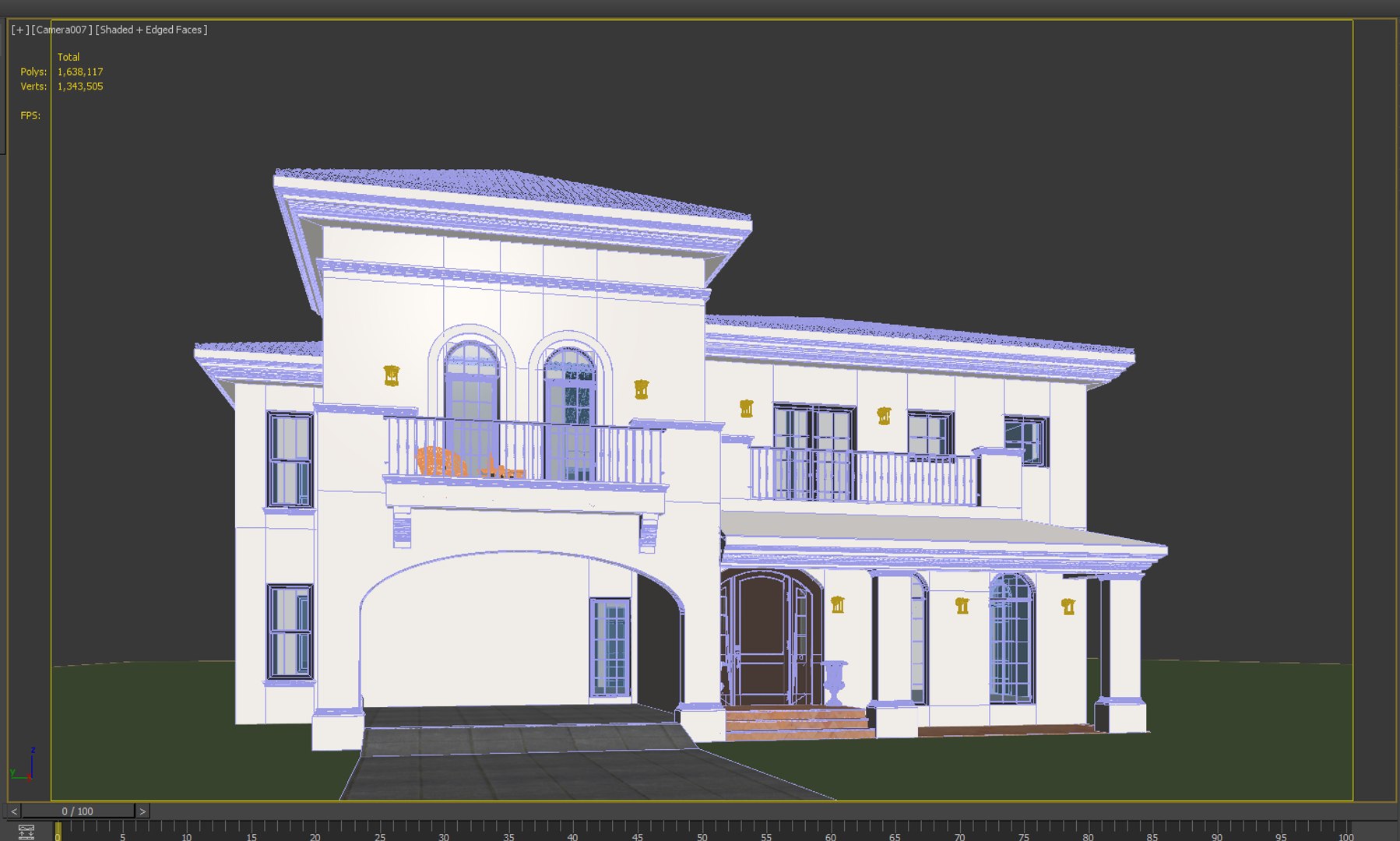 Self-built House Modern Villa Classic Private Residence Home Stay Model ...