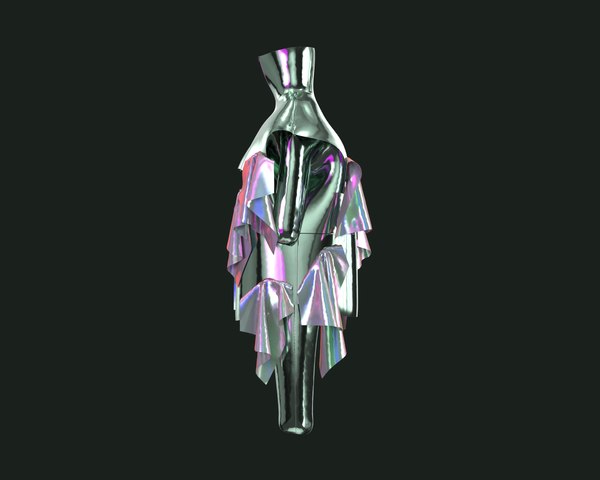 modelo 3d NFT-Mens Metal Dress In Low Poly - TurboSquid 2023900