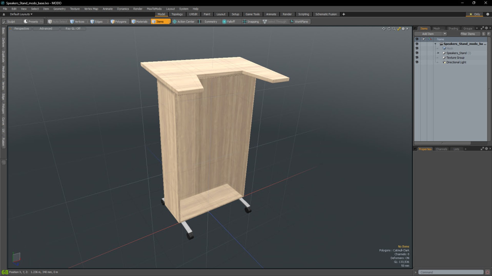 3D Model Speakers Stand - TurboSquid 2329709