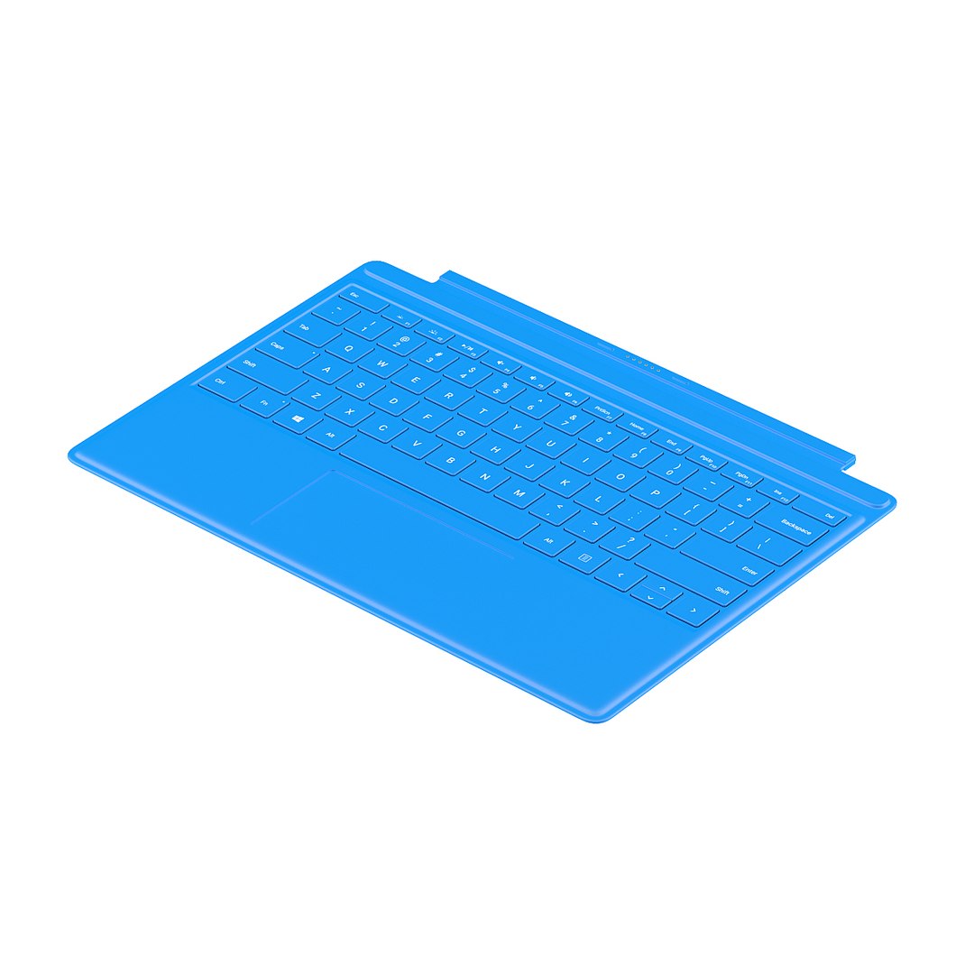 Flat Surface Keyboard 3D Model - TurboSquid 1183827