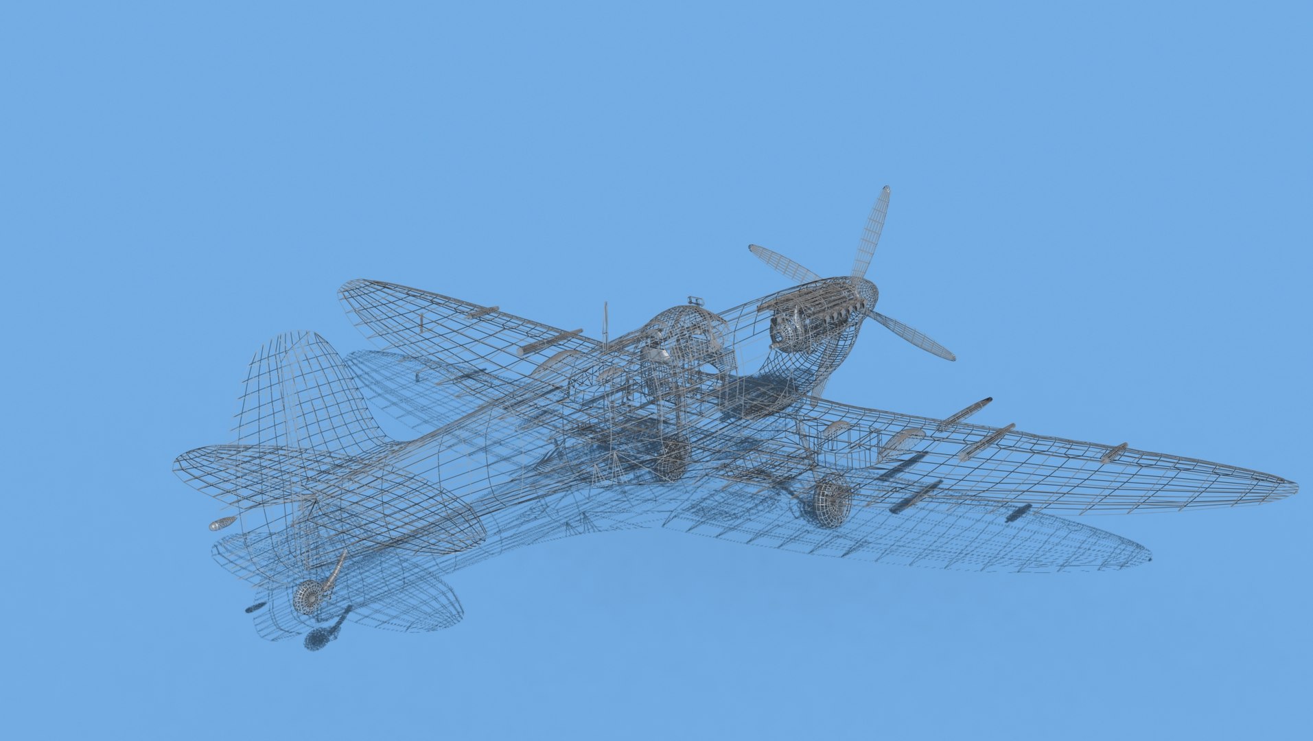 3D Supermarine Spitfire Mk IXb V01 - TurboSquid 1756960