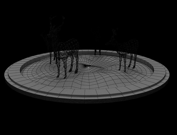 3D model street square design - TurboSquid 1596963