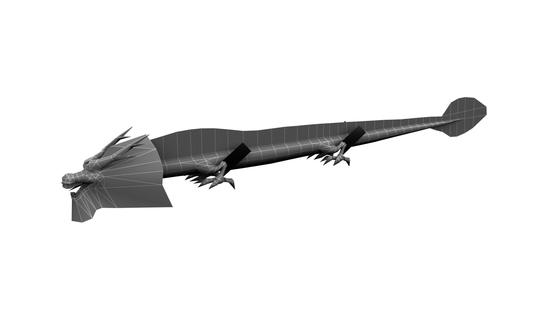 3D Model Animated Chinese Dragon Loong - TurboSquid 2457233