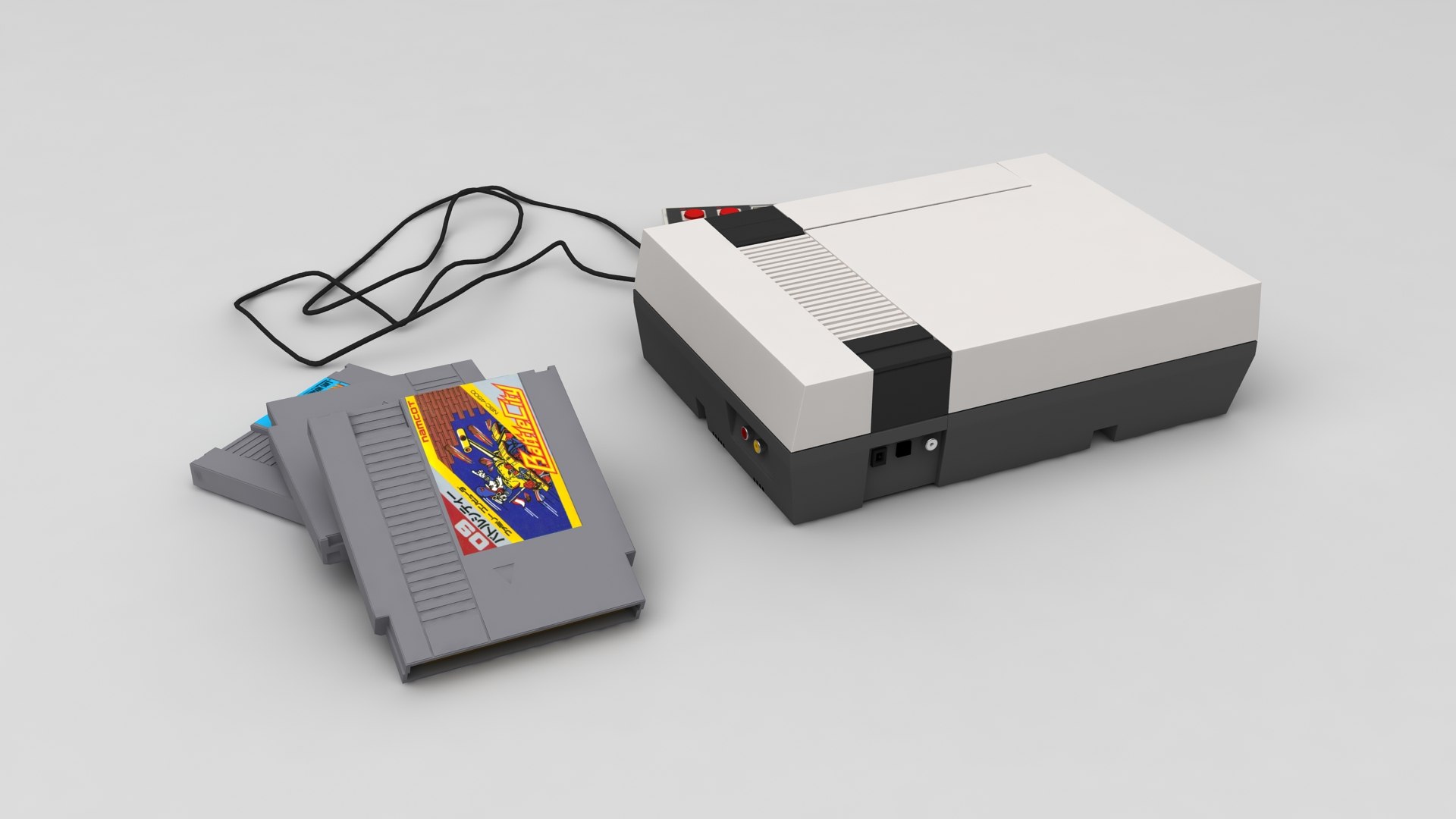 Nintendo NES 3D Model - TurboSquid 2010927