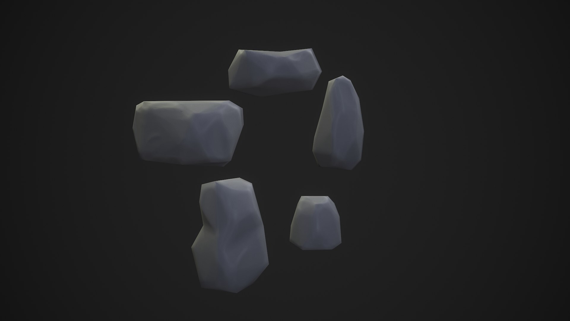 Stylized rock 3D model - TurboSquid 1853488