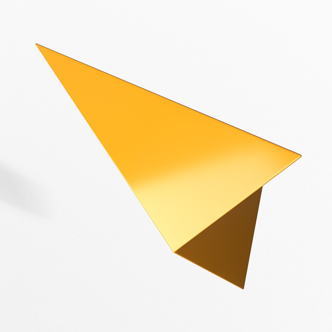 Navigation Map Arrow 3D model - TurboSquid 1856060