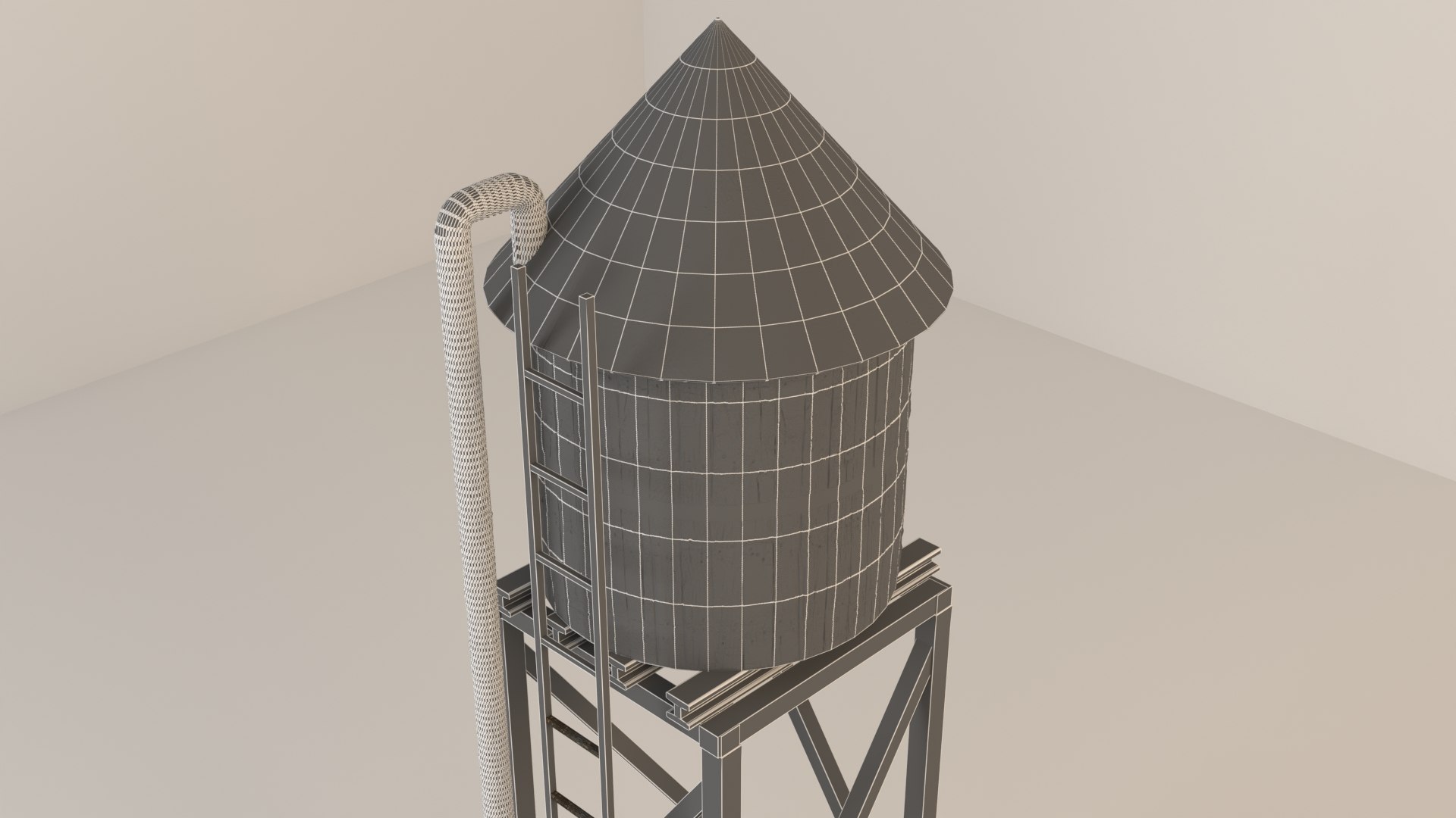 Water Tank Model - TurboSquid 1756175