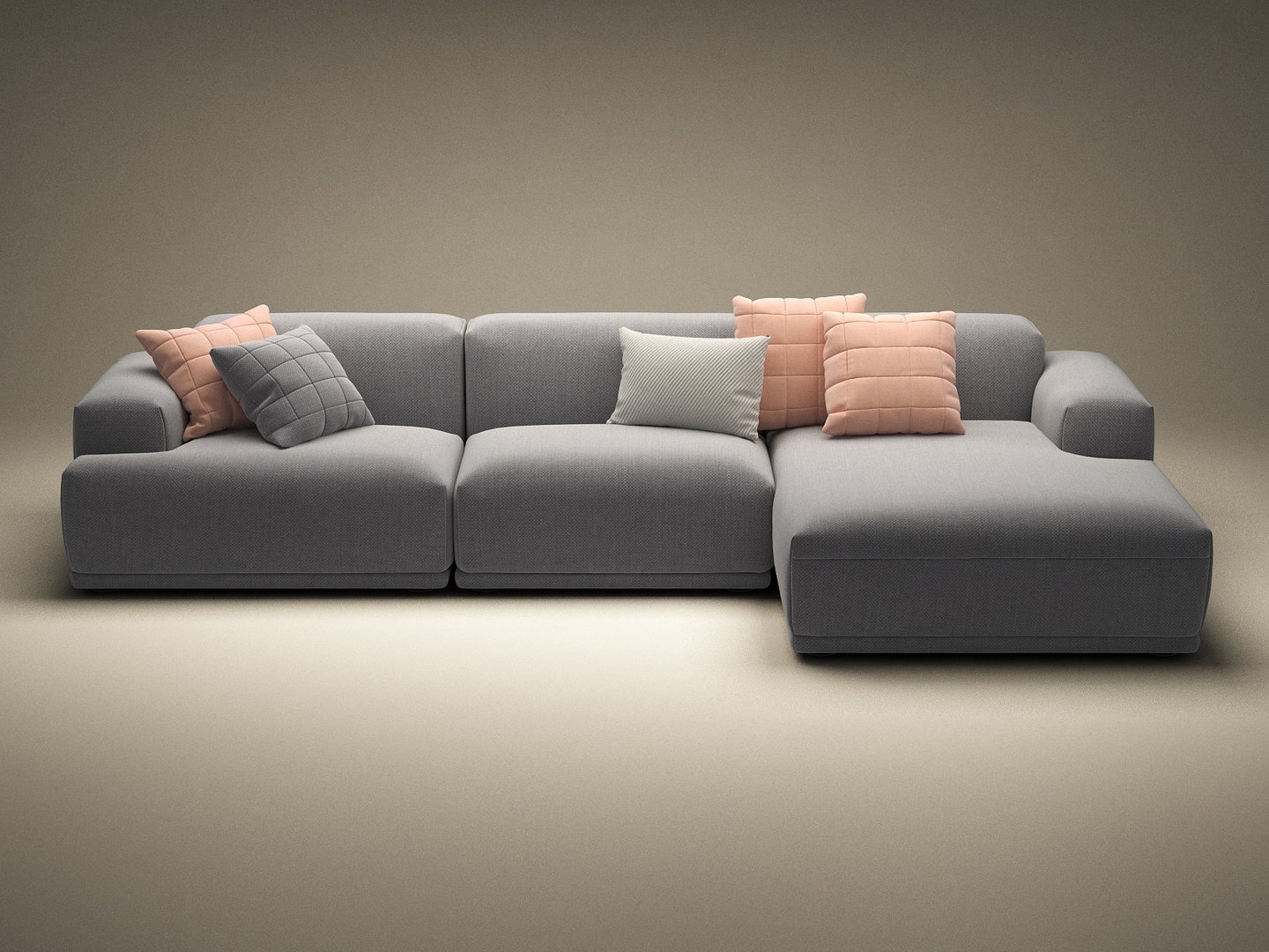 3D Connect 3-seater Lounge 3 Model - TurboSquid 1159805