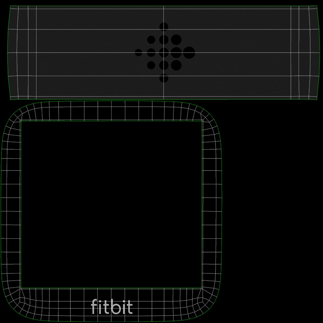 3D fitbit versa watch - TurboSquid 1284368