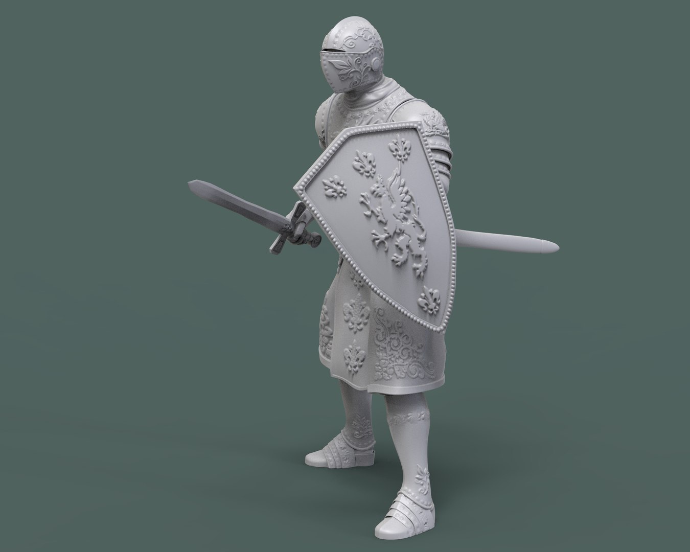 3D Knight Print Model - TurboSquid 1729816