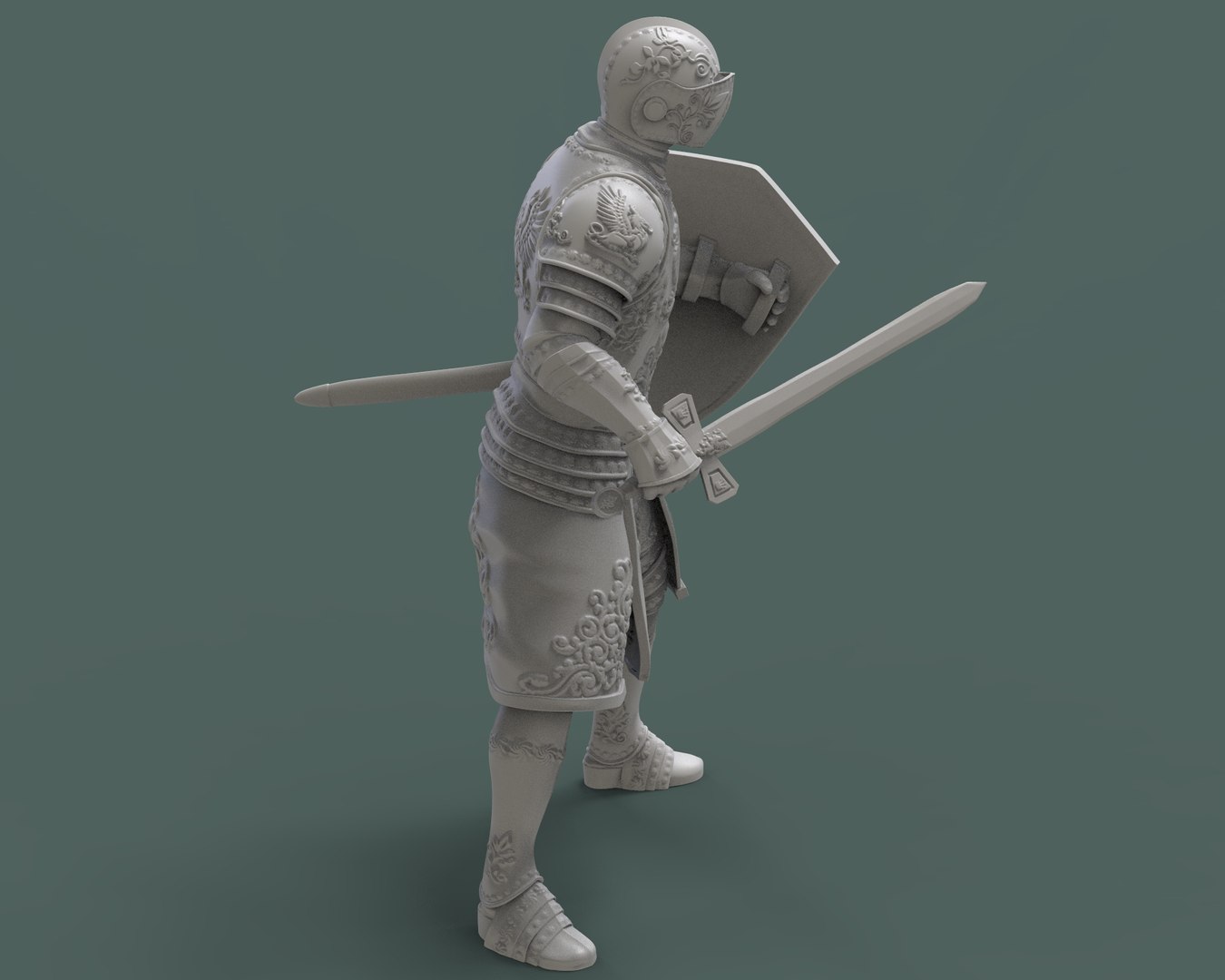 3D Knight Print Model - TurboSquid 1729816